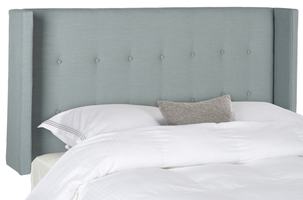 DAMON SKY BLUE WINGED HEADBOARD Headboards - Furniture by Safavieh
