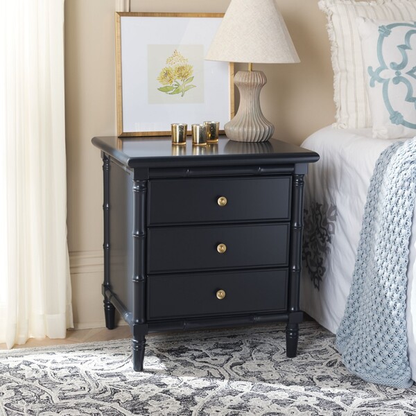 Safavieh navy nightstand store