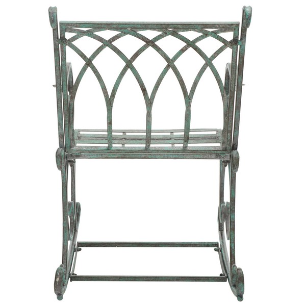 Medrano Outdoor Rocking Chair PAT5030D | Patio Decor - Safavieh