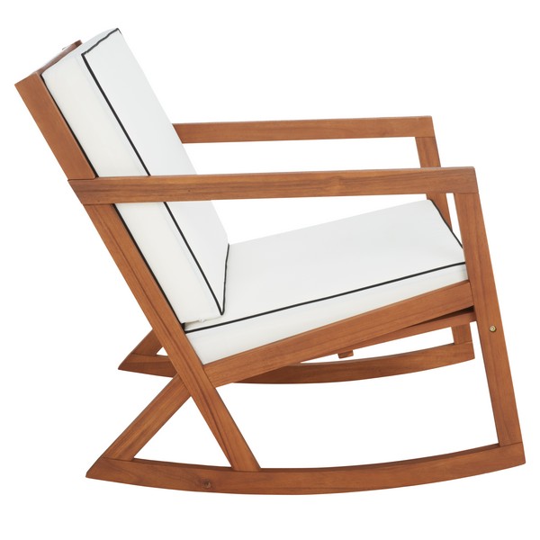 Vernon Outdoor Rocking Chair PAT7315A | Patio Seating - Safavieh
