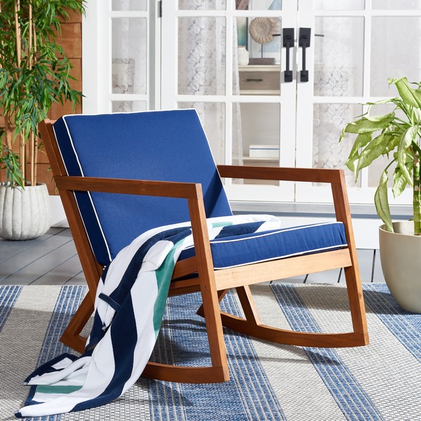 Vernon Rocking Chair PAT7315B | Outdoor Patio Decor - Safavieh