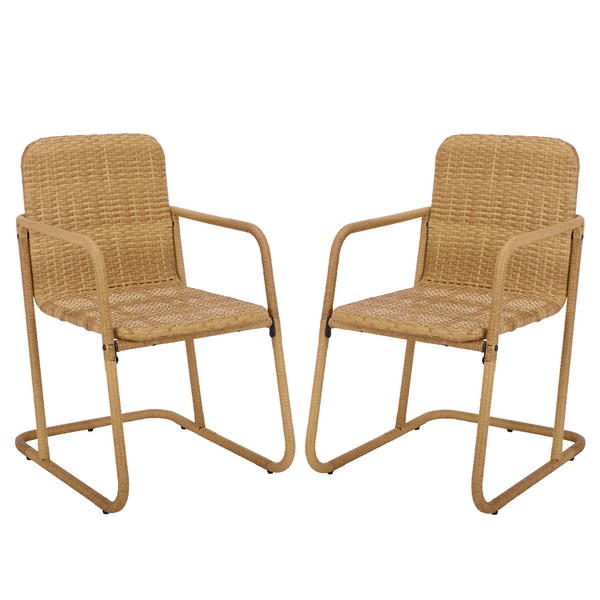 PAT7541A-SET2 Outdoor Dining Chairs - Furniture by Safavieh