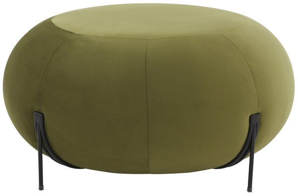 Green cocktail ottoman store