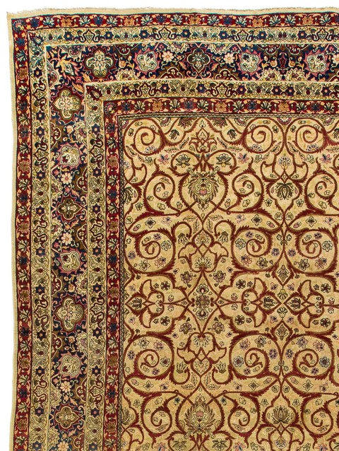 Kerman Shah Antique Rug - Safavieh.com