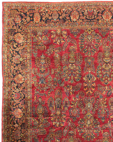 Rug ANT174196 Persian Sarouk - Antique Area Rugs by Safavieh