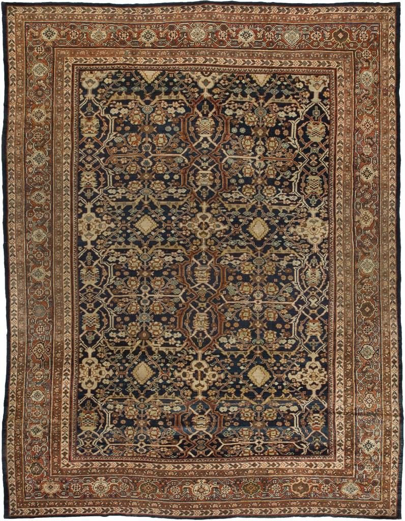 Antique Mahal Rug ANT125304 | Traditional Wool Rugs - Safavieh