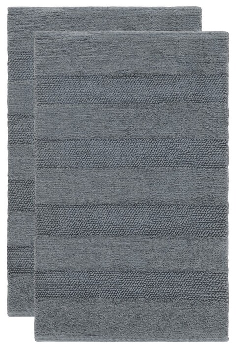 Rug PMB901D - HARPER TEXTURED STRIATED - Bath Mats Area Rugs by Safavieh