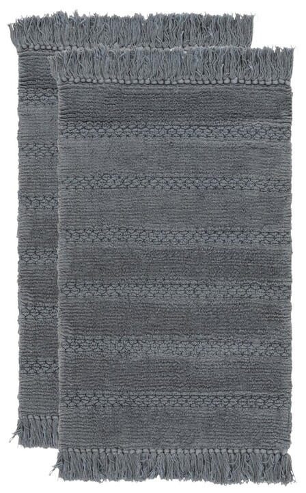 Rug PMB905D - FINN FRINGE - Bath Mats Area Rugs by Safavieh