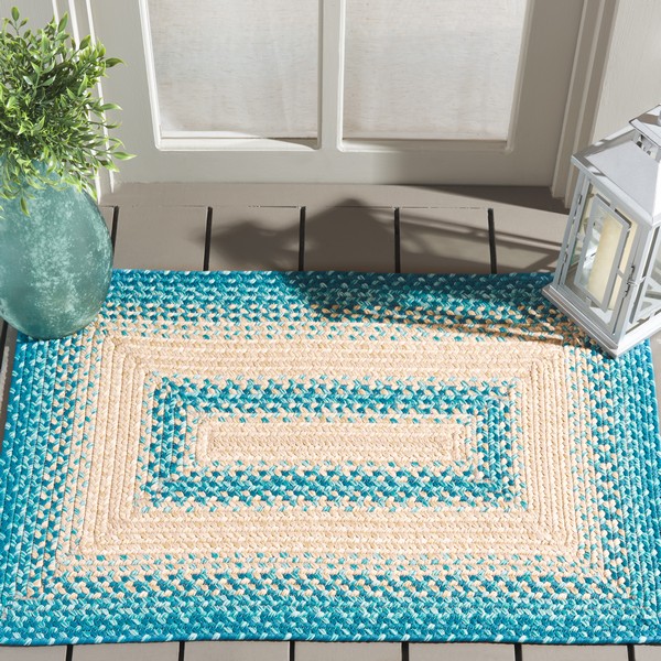 Rug BRD311M - Braided Area Rugs by Safavieh