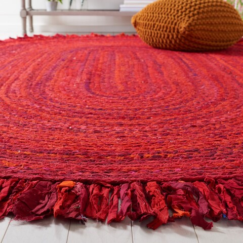 Rug BRD451P - Braided Area Rugs by Safavieh