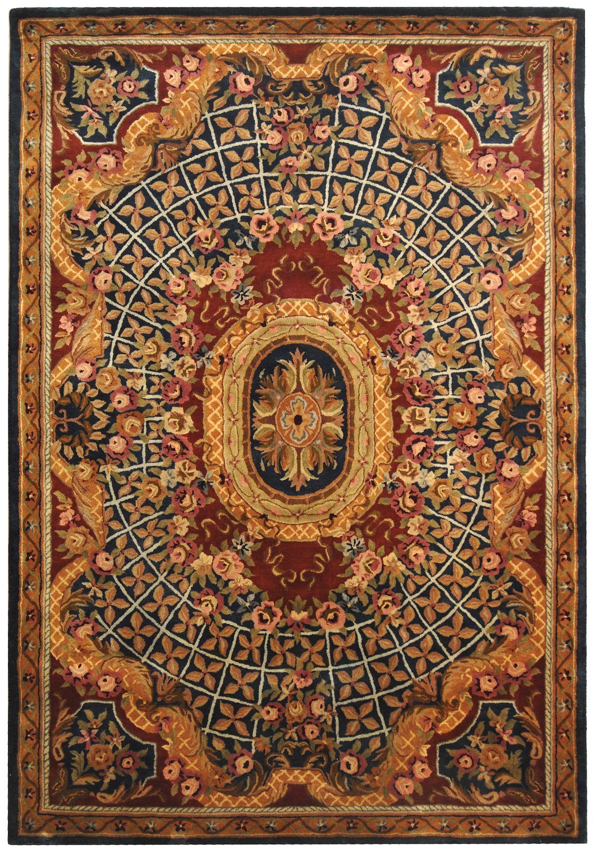 Rug CL304C - Classic, Custom Size Rugs Area Rugs by Safavieh
