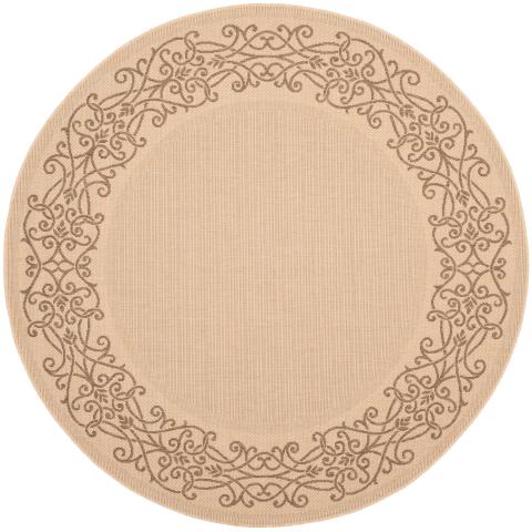 Scroll Border Outdoor Carpet | Safavieh Indoor-Outdoor Rugs