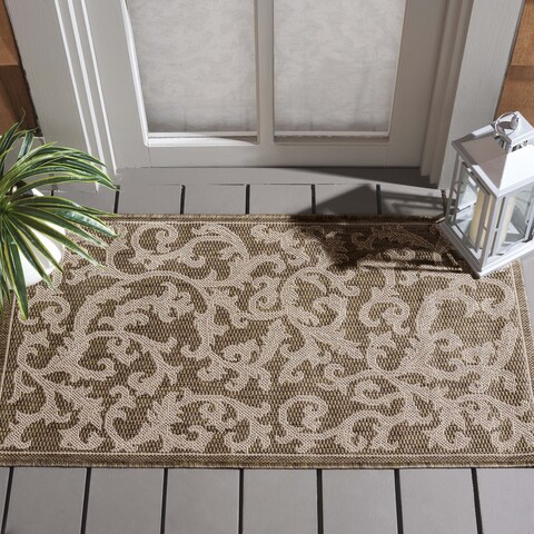 Vine Scroll Indoor or Outdoor Area Rug - Safavieh.com