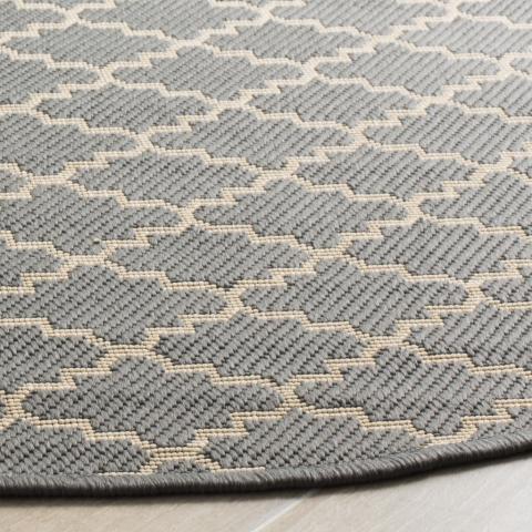 Grey Indoor Outdoor Area Rug | Courtyard - Safavieh.com