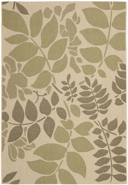 Leaf Patterned Outdoor Carpet - Safavieh.com