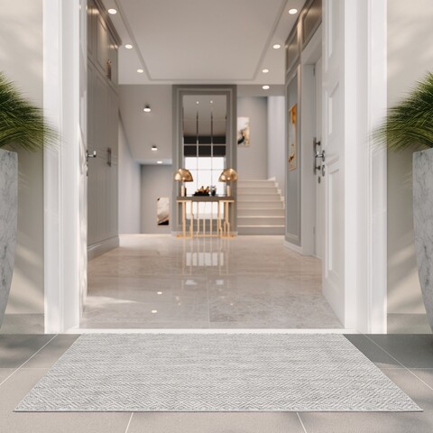 Grey Diamond Area Rug | Indoor-Outdoor Rugs - Safavieh