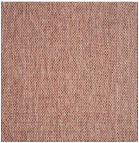 Red & Beige Indoor Outdoor Rug | Courtyard Rugs - Safavieh