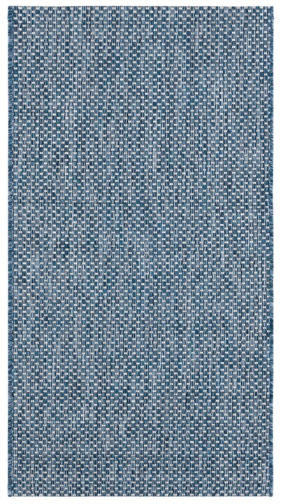 Indoor Outdoor Rug | Courtyard Navy & Gray Rug – Safavieh