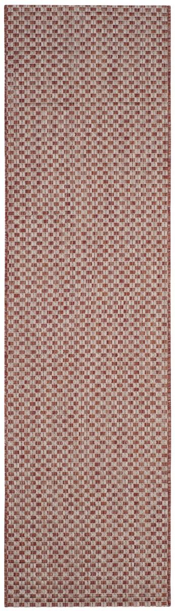 Indoor Outdoor Rugs | Rust & Grey Courtyard – Safavieh.com