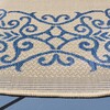 Blue Scroll Indoor Outdoor Rug - Safavieh.com