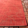 Two-Toned Red Damask Rug | Safavieh Indoor-Outdoor Rugs