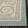 Damask Vine Border Rug | Indoor-Outdoor Rugs - Safavieh