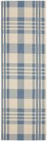 Blue Plaid Outdoor Area Rug - Safavieh.com