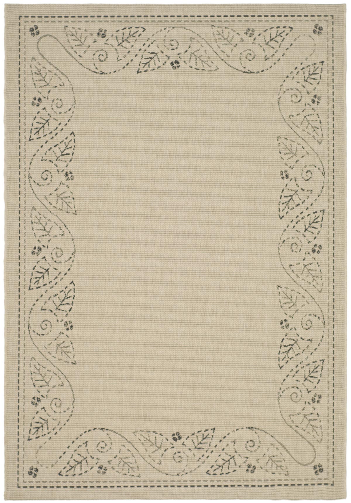 Leaf Scroll Indoor Outdoor Carpet - Safavieh Area Rugs