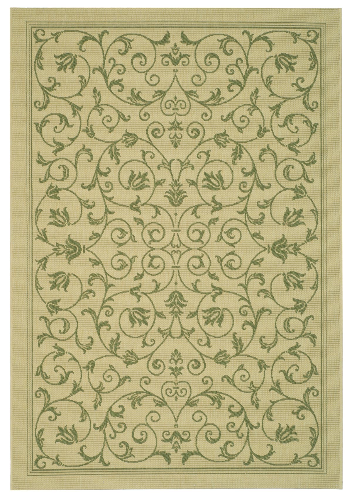 Arabesque Scroll Indoor Outdoor Rug - Safavieh.com