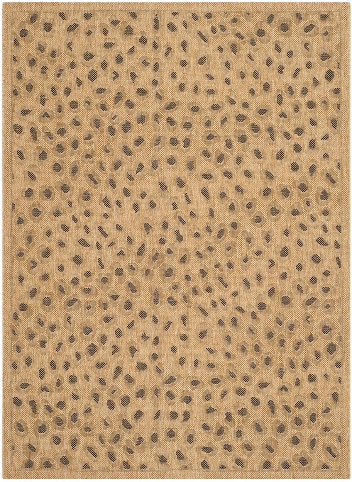 Cheetah-Print Patio Rug | Courtyard Collection - Safavieh.com