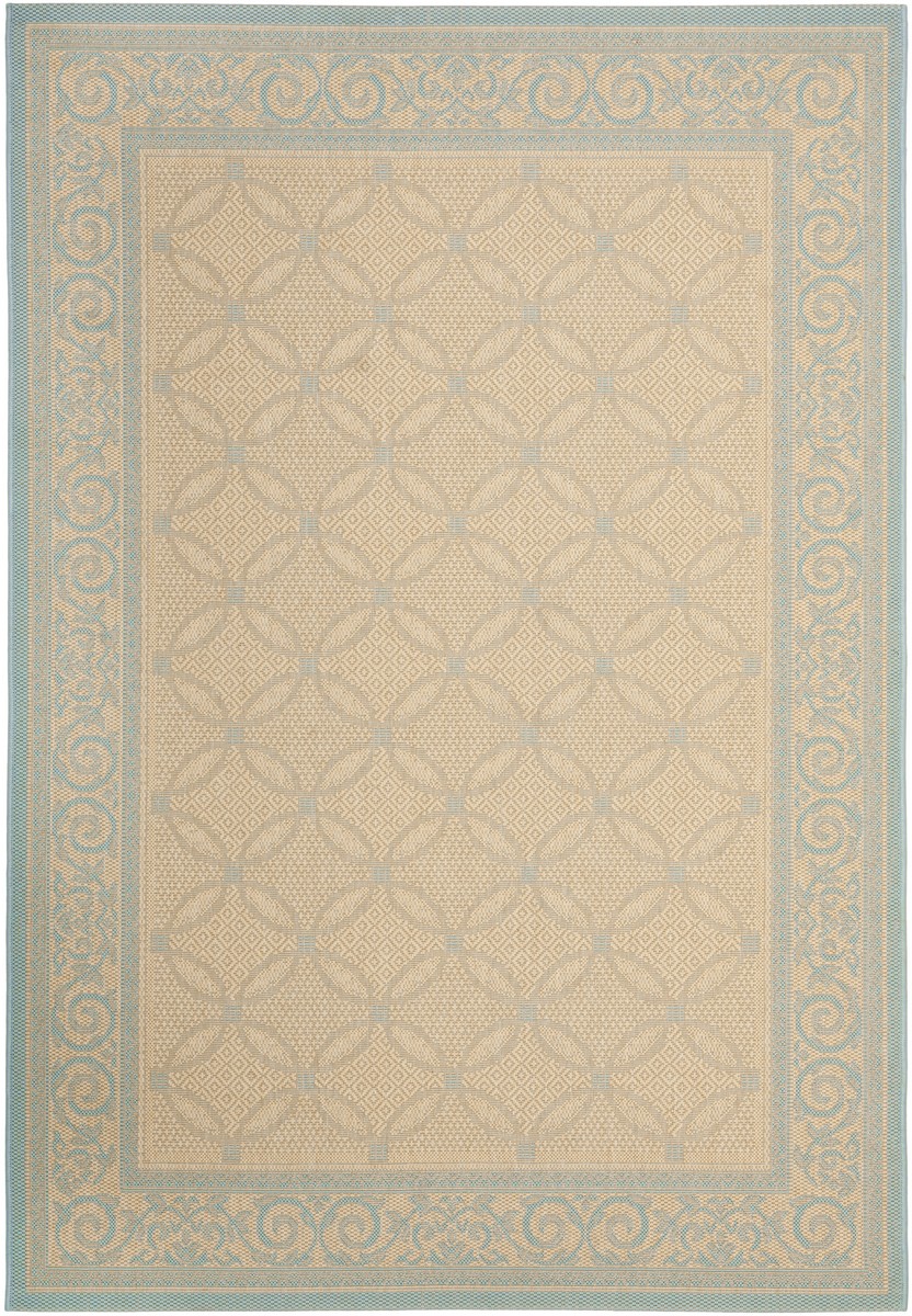 Damask Vine Border Rug | Indoor-Outdoor Rugs - Safavieh