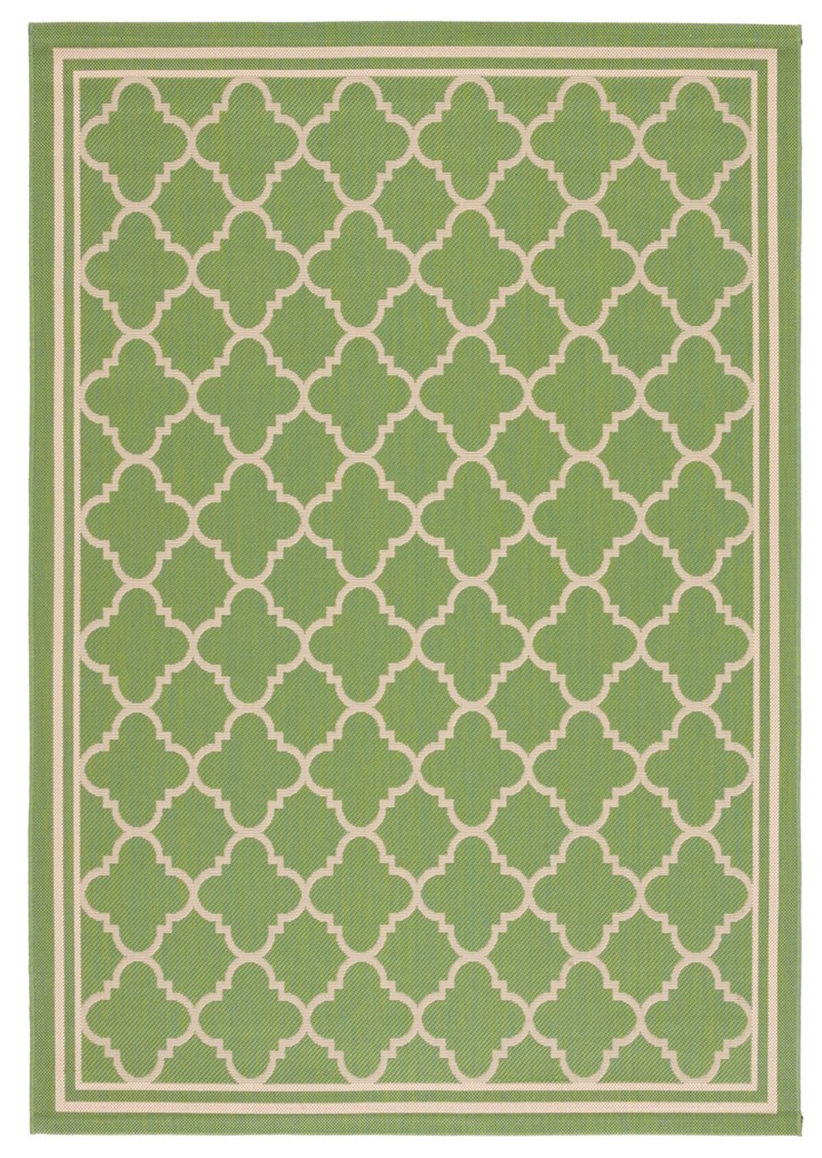 Green Tile Pattern Indoor-Outdoor Rug - Safavieh.com