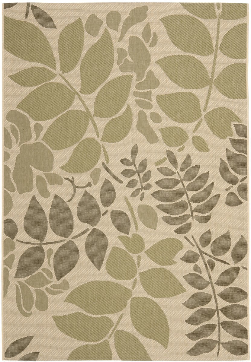 Leaf Patterned Outdoor Carpet - Safavieh.com