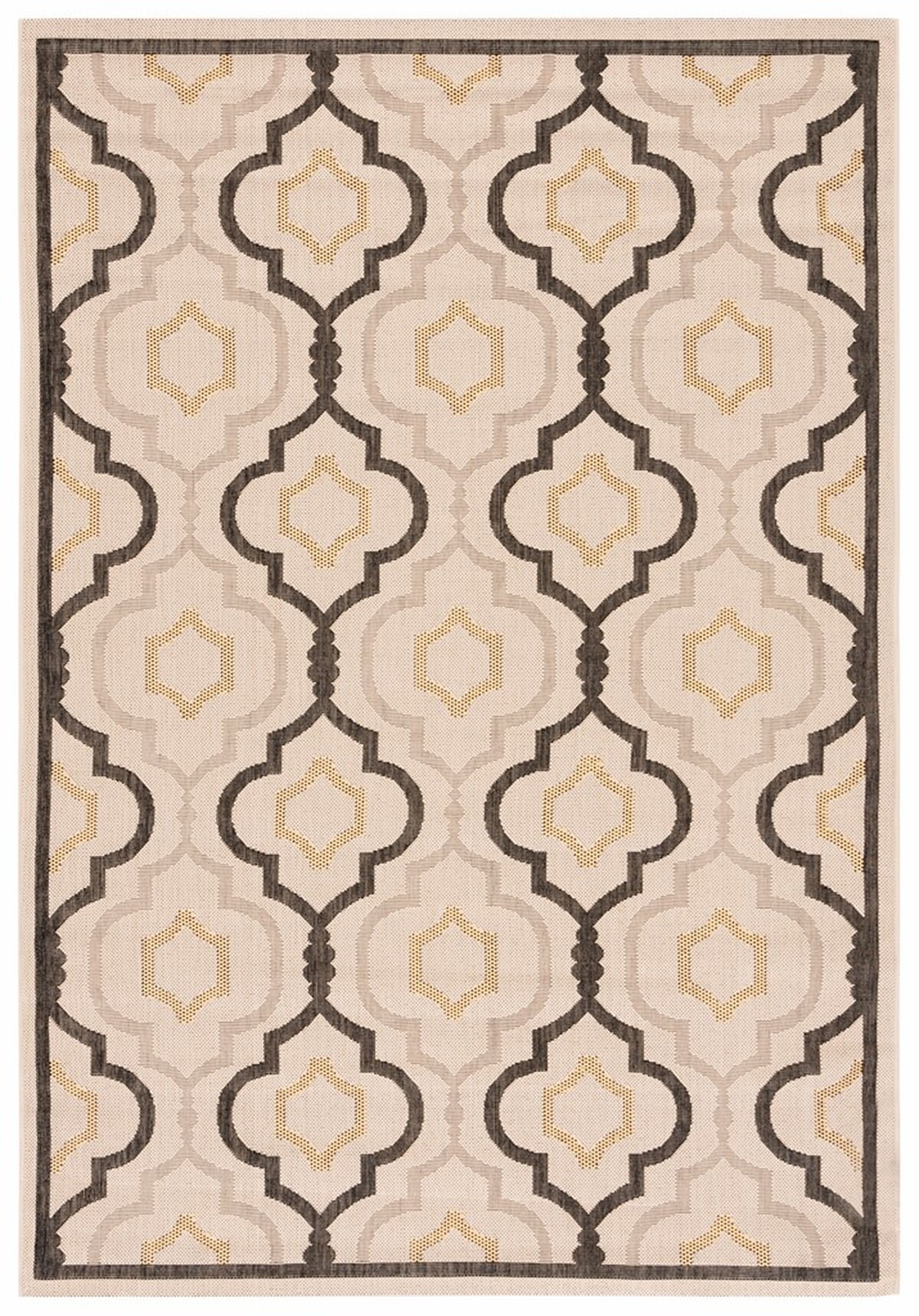 Mediterranean Patio Rug | Courtyard Collection - Safavieh