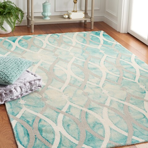 Blue Green Watercolor Area Rug - Safavieh.com