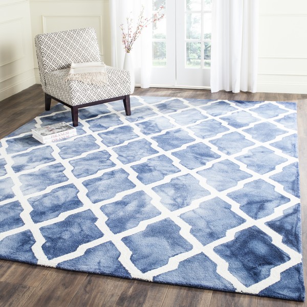 Rug DDY540N - Custom Size Rugs, Dip Dye Area Rugs by Safavieh