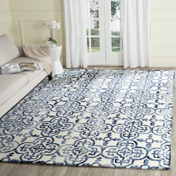 Twice Dyed Rugs | Moroccan Tile Tie Dyed Rug - Safavieh