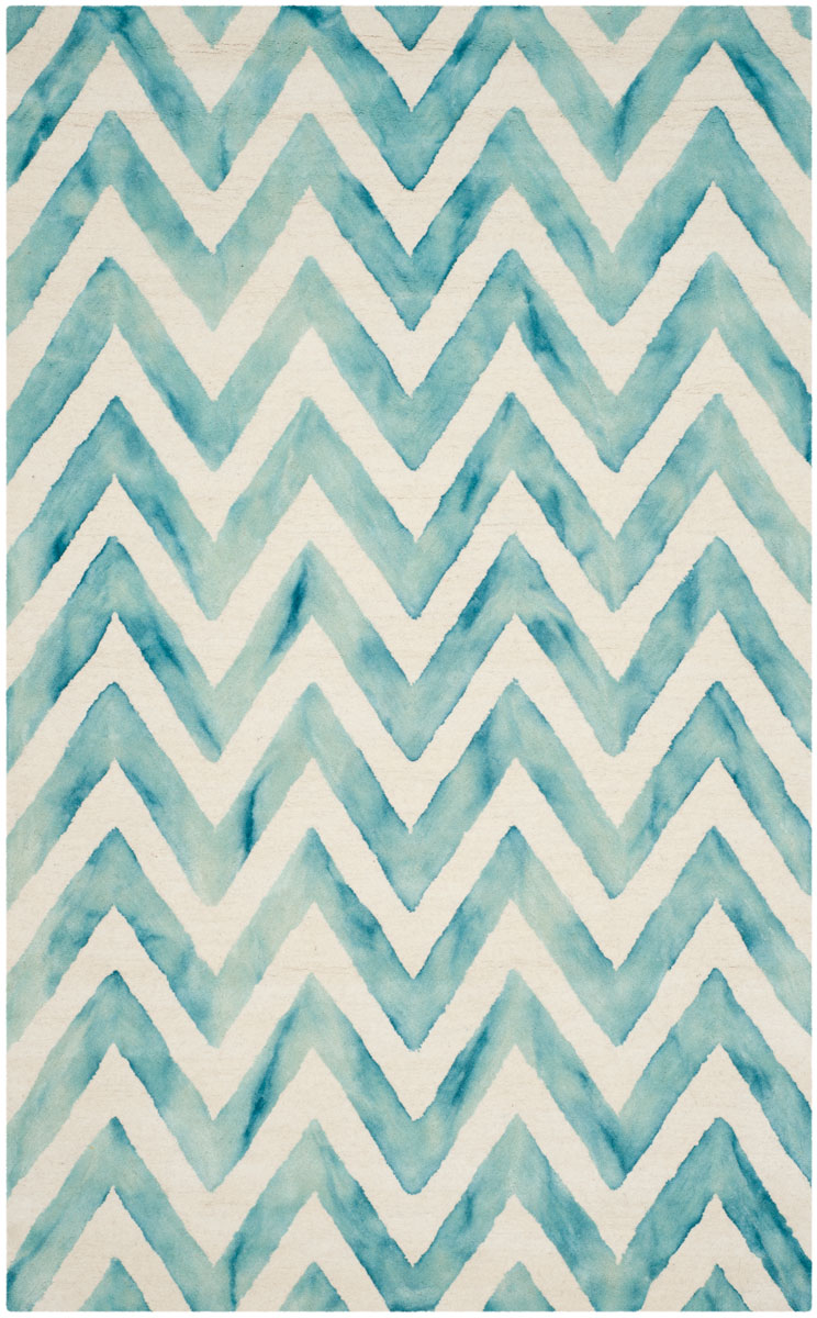 Blue Chevron Watercolor Area Rug - Safavieh.com