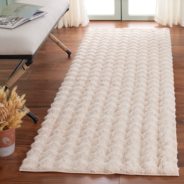 Rug FRB100B - Faux Rabbit Bubble Area Rugs by Safavieh