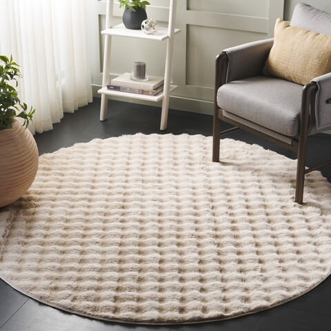 Rug FRB100B - Faux Rabbit Bubble Area Rugs by Safavieh