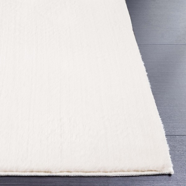 Rug FRF100A - Bedroom, Dining Room, Faux Rabbit Fur, Home Office ...