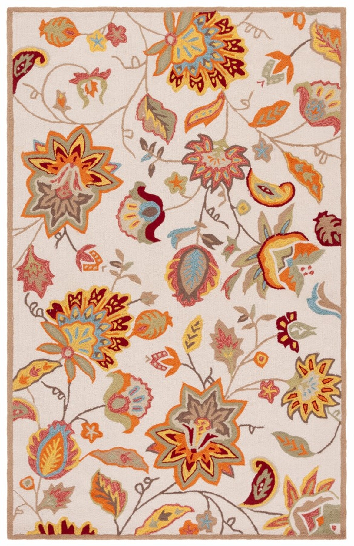 Rug FRS413B - Bedroom, Dining Room, Entryway, Four Seasons, Home Office ...