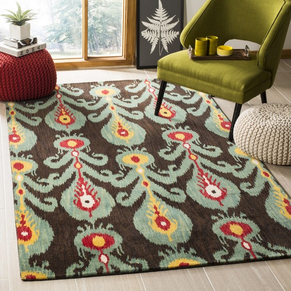 Rug IKT219A - Ikat Area Rugs by Safavieh