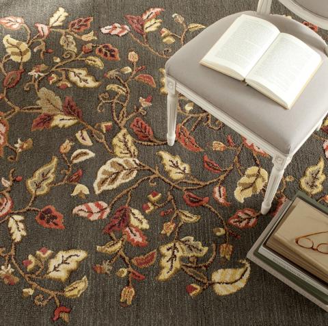 Rug MSR3611B-Autumn Woods - Bedroom, Dining Room, Home Office, Living ...