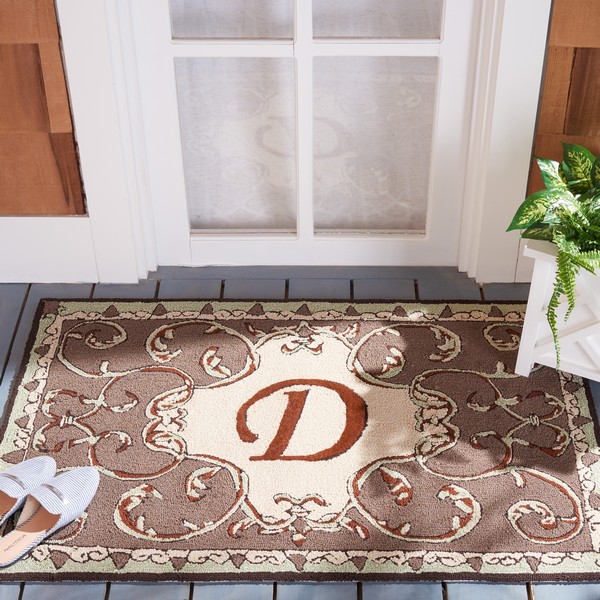 Rug MON214D - Monogram Area Rugs by Safavieh