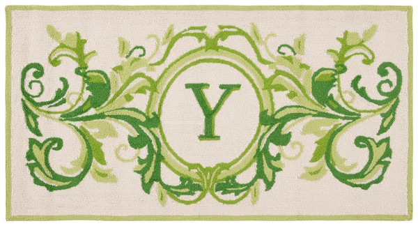 Rug MON262Y - Monogram Area Rugs by Safavieh