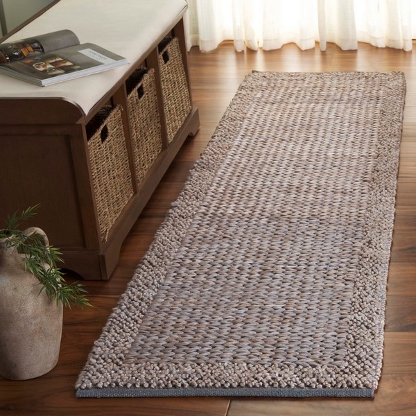 Rug NF954F - Bedroom, Entryway, Home Office, Living Room, Natural Fiber ...