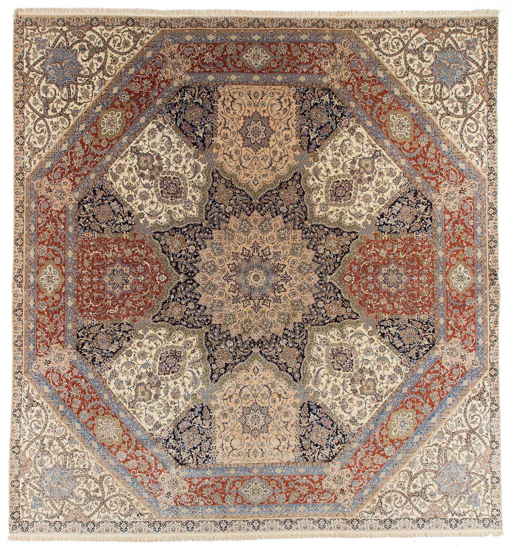 Rug 162511 Persian Nain - Persian Classics Area Rugs by Safavieh