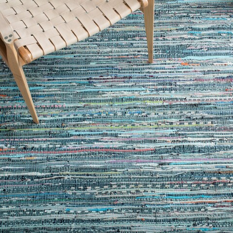 Rug RAR127C - Rag Rug Area Rugs by Safavieh