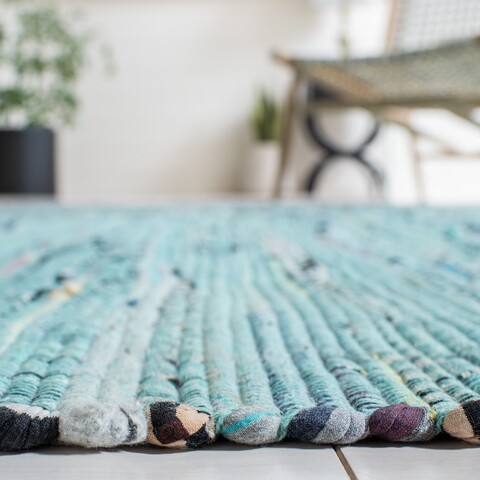 Rug RAR127C - Rag Rug Area Rugs by Safavieh